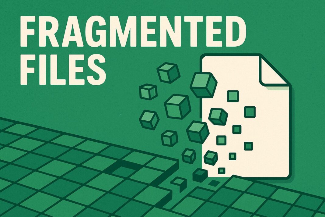 What is File Fragmentation - 7 Data Recovery Glossary
